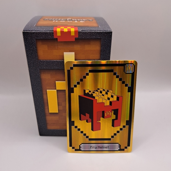 McDonald's | Toys | Limited Minecraft Mcdonalds Fry Helmet Toy With ...